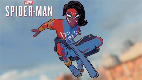 Spider Man Pc Across The Spider Verse Spider Man India Mod Free Roam