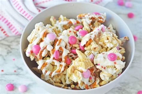 Easy Valentine Chex Mix Fun Money Mom