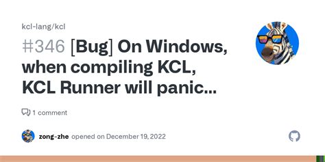 Bug On Windows When Compiling Kcl Kcl Runner Will Panic When Deleting The Dll File