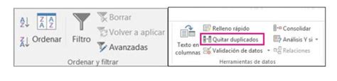 Cómo Quitar Duplicados En Excel Plantillasoffice