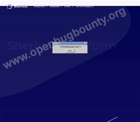 Sherlockim Cross Site Scripting Vulnerability Obb 998346 Open Bug Bounty