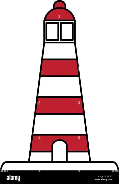 Light House Vector Illustration Stock Vector Image And Art Alamy