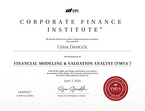 I Am Happy To Share That I Have Successfully Completed The Financial Modeling And Valuation