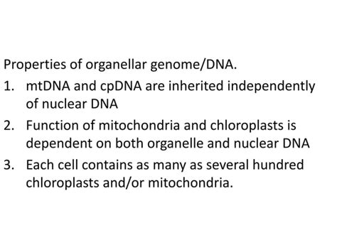 Extranuclear Inheritance Pptx