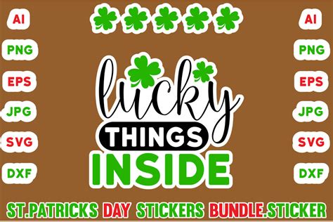 Lucky Things Inside Svg Design Graphic By Rhdesign · Creative Fabrica