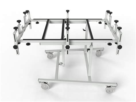 Electric And Control Panel Assembly Frame With A Tilt