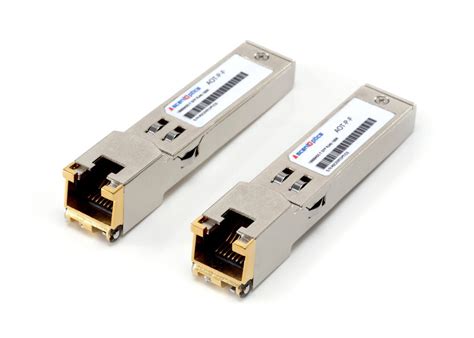 Gigabit Ethernet Hp Sfp Transceiver Module With Rj 45 Connector J8177c