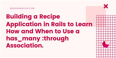 Use A Nested Dynamic Form With A Hasmany Through Association In Rails Dev Community