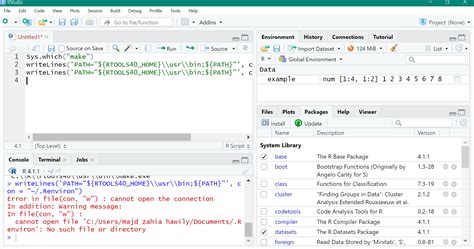 Issue With Installing Rtools General Posit Community