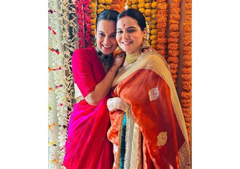 Kangana Ranaut Beams With Joy In Beautiful Pics From Brother Aksht Wife