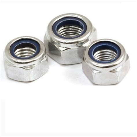 Tuerca De Seguridad Hexagonal En Acero Inoxidable X10 Ja Bots