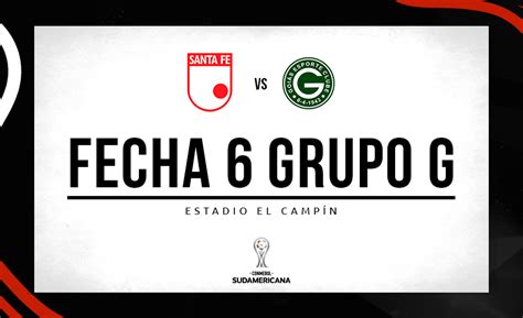 Boletería Santa Fe Vs Goias Conmebol Sudamericana Independiente