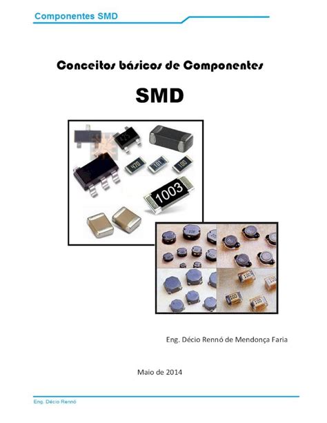Pdf Smd Br · Componentes Em Smd Atualmente Nos Equipamentos Eletrônicos