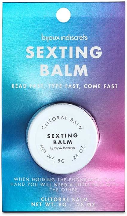 Bijoux Indiscrets Sexting Balm For Women And Men Pure