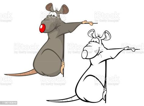 당신이 디자인 및 컴퓨터 게임을위한 귀여운 만화 캐릭터 쥐의 벡터 일러스트 레이션 색칠하기 책 윤곽선 세트 귀여운에 대한 스톡 벡터 아트 및 기타 이미지 Istock