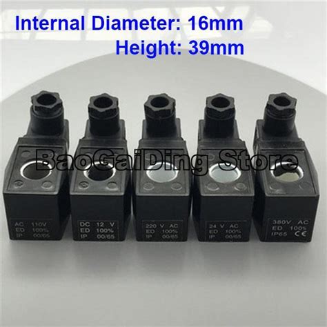 CKD Type Plastic Encapsulated Solenoid Water Valve Coil AB410 Inner