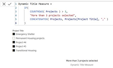 Solved Re Dynamic Text Using List Separated By Commas An Microsoft Fabric Community