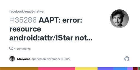 AAPT Error Resource Android Attr LStar Not Found Issue 35286