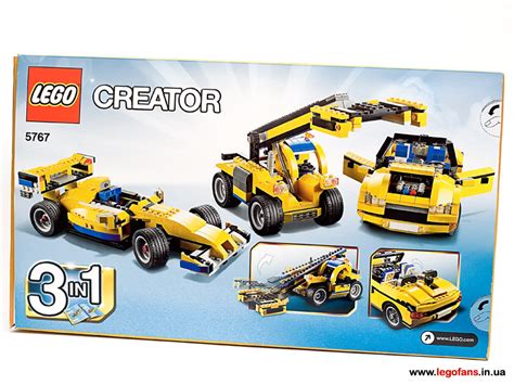 Обзор набора LEGO Creator 5767 «cool cruiser» -UkrBricks.com