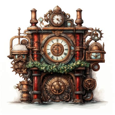 Premium Ai Image There Is A Clock With Many Different Types Of Clocks On It Generative Ai