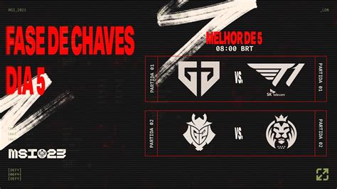 Msi 2023 Fase De Chaves Dia 5 Youtube