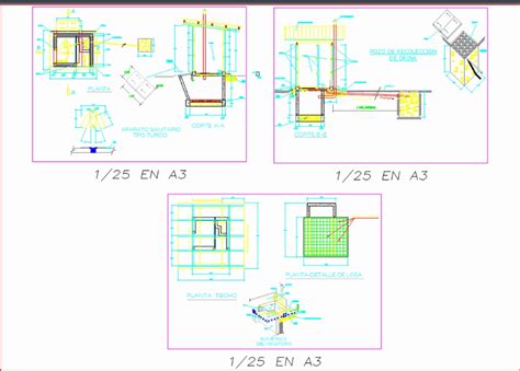 Composting Latrine In Autocad Cad Download 160 01 Kb Bibliocad