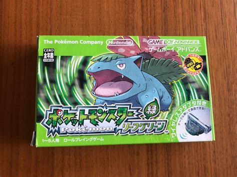 Nintendo Gameboy Advance Pokemon Leaf Green In Original Catawiki