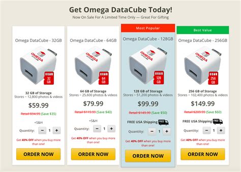 Omegadatacube™ Home