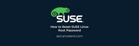Sercan Çelenk On Linkedin Suse Linux Root Password Reset