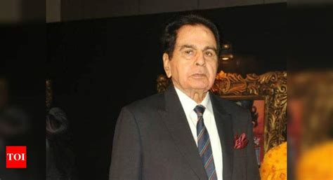 Dilip Kumar Doing Much Better Not On Dialysis Doctor Hindi Movie News Times Of India