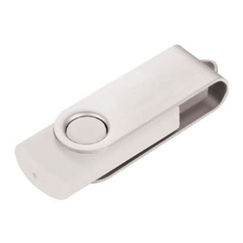 Rotate Usb White Gb Branded Flash Drive Giveaway