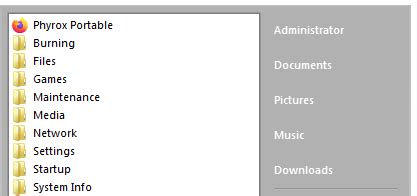 Phyrox Portable Creates A Shortcut In Start Menu While Running Issue Portapps Phyrox
