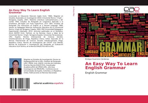 An Easy Way To Learn English Grammar 978 3 330 09880 0 3330098805