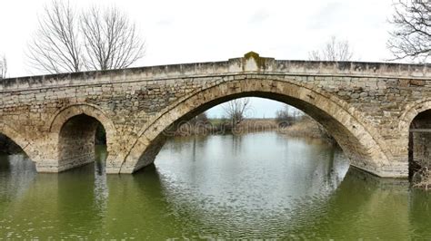 Old Stone Middle Age Bridge Old Roman Bridge Stock Video Video Of