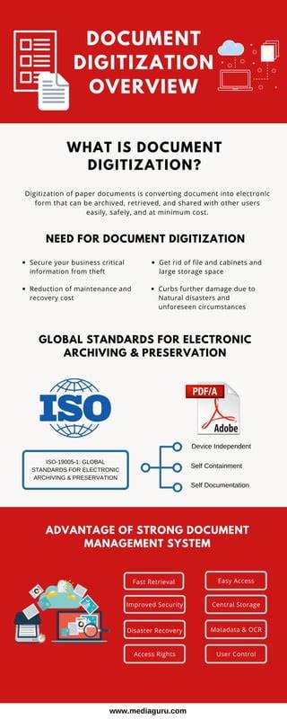 Infographic Document Digitization Pdf
