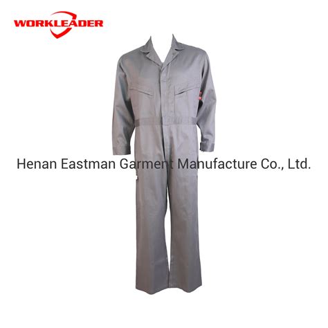 Flame Retardant Fr Coverall With UL Certificate China Fr Workwear And UL Certified Work
