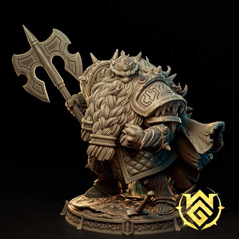 3d Printable Steward Of Frosthold By The Witchguild