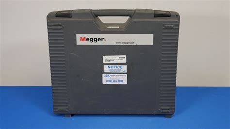Megger Mom2 Handheld Micro Ohmmeter Calibrated Certified Ode For Sale Online Ebay
