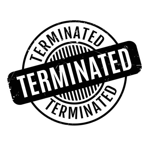 Terminated Stock Vectors Royalty Free Terminated Illustrations