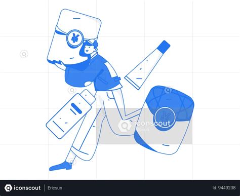 Man Getting Order Conformation Illustration Free Download E Commerce And Shopping Illustrations