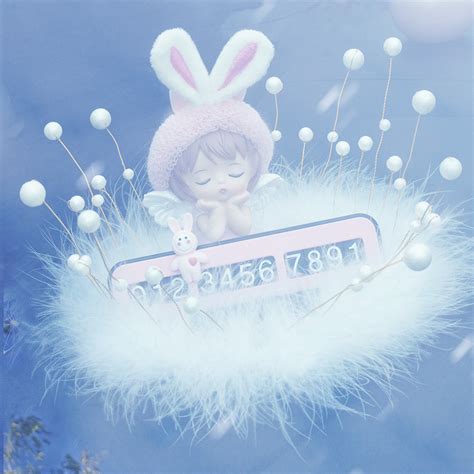 临时停车牌可爱挪车内电话牌夜光车载手机号码牌卡通创意装饰摆件虎窝淘