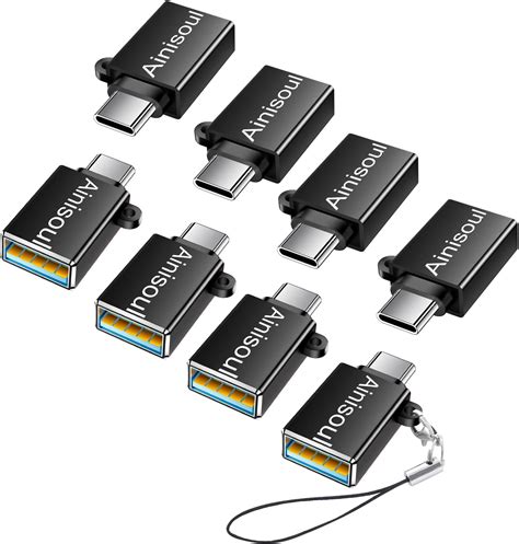 Amazon Com BaseNew USBC Adapters 8 Pack Type C To USB Adapter USBC USBA Male Female Adaptor C