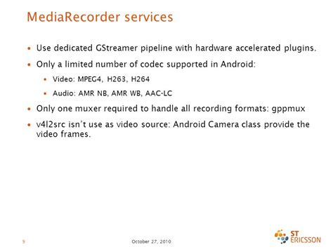 gstreamer as multimedia framework in android a new alternative ppt