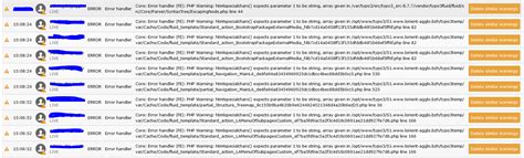 Typo3 Error Warning Htmlspecialchars Stack Overflow