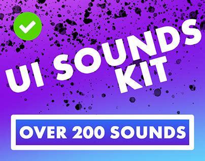 Ui Sounds Sound Effects Projects Photos Videos Logos Illustrations And Branding On Behance