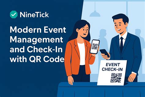 Qr Code Ninetick A Modern Qr Code Based Guest Management And Event