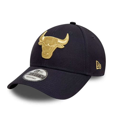 Comprar Gorra Chicago Bulls Metallic 9forty Black Gold 24segons