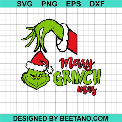 Dr Seuss Mrs Grinch Svg Digital File Dr Seuss Svg The Grinch Svg