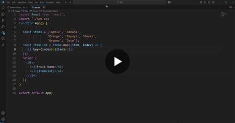 📌 Lists In Reactjs Explained Kondapalli Sravani