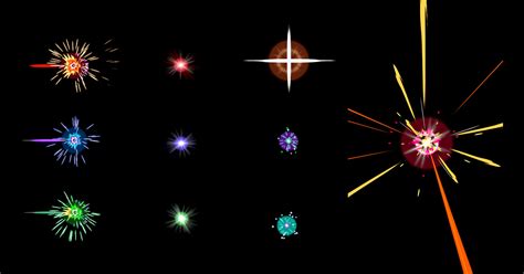 3deffectsvarioushit Vfx Particles Unity Asset Store